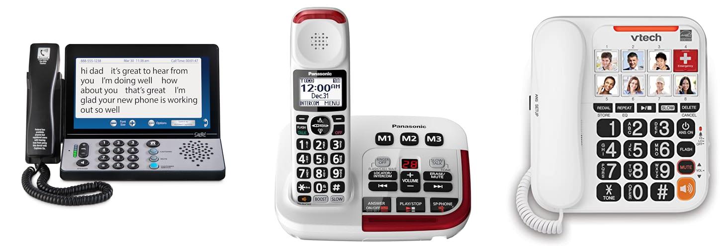 Top 5 Landline Phones For Hearing Impaired Review - Roundball Guide ...