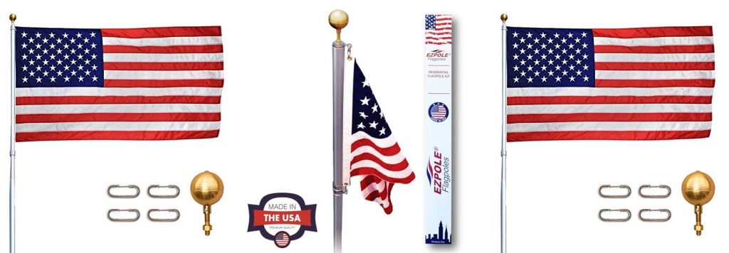 Top 5 Telescoping Flagpoles Made in USA Guide - Roundball Guide: All ...
